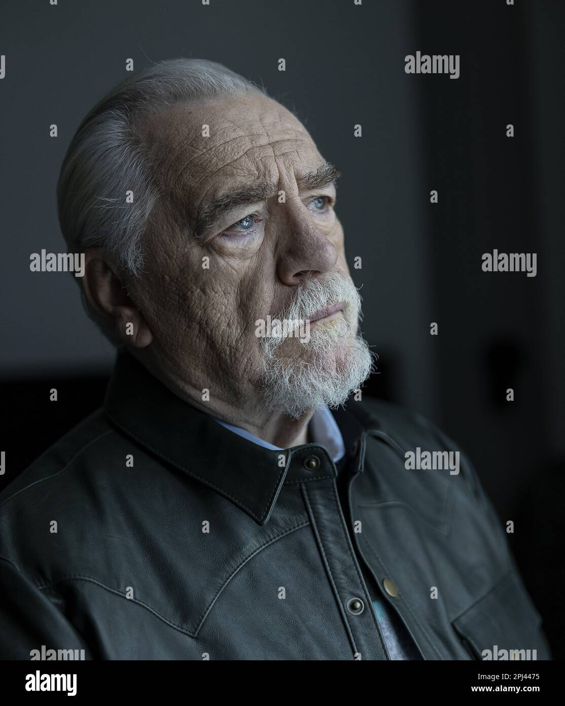 Actor Brian Cox interviewed before the premiere of the latest season of ...