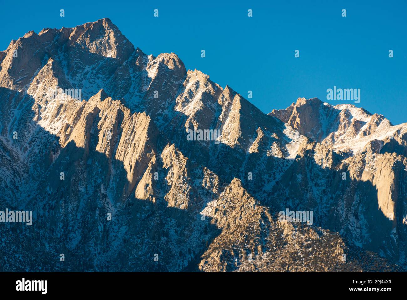 Jagged Landscape of the Alabama Hills in California Stock Photo - Alamy