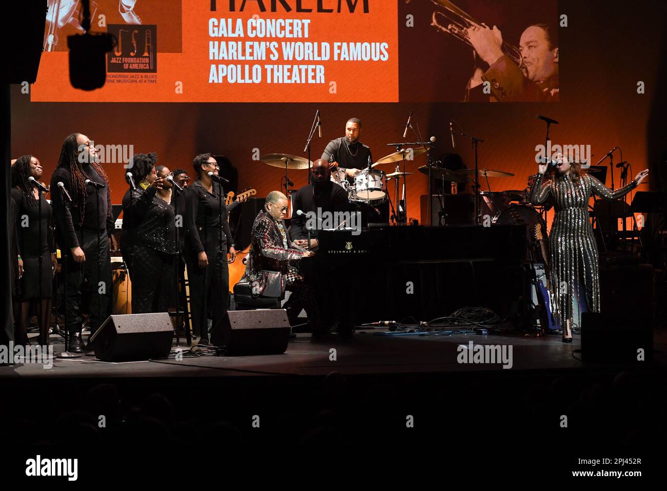 New York, USA. 30th Mar, 2023. Davell Crawford performs at the Jazz ...