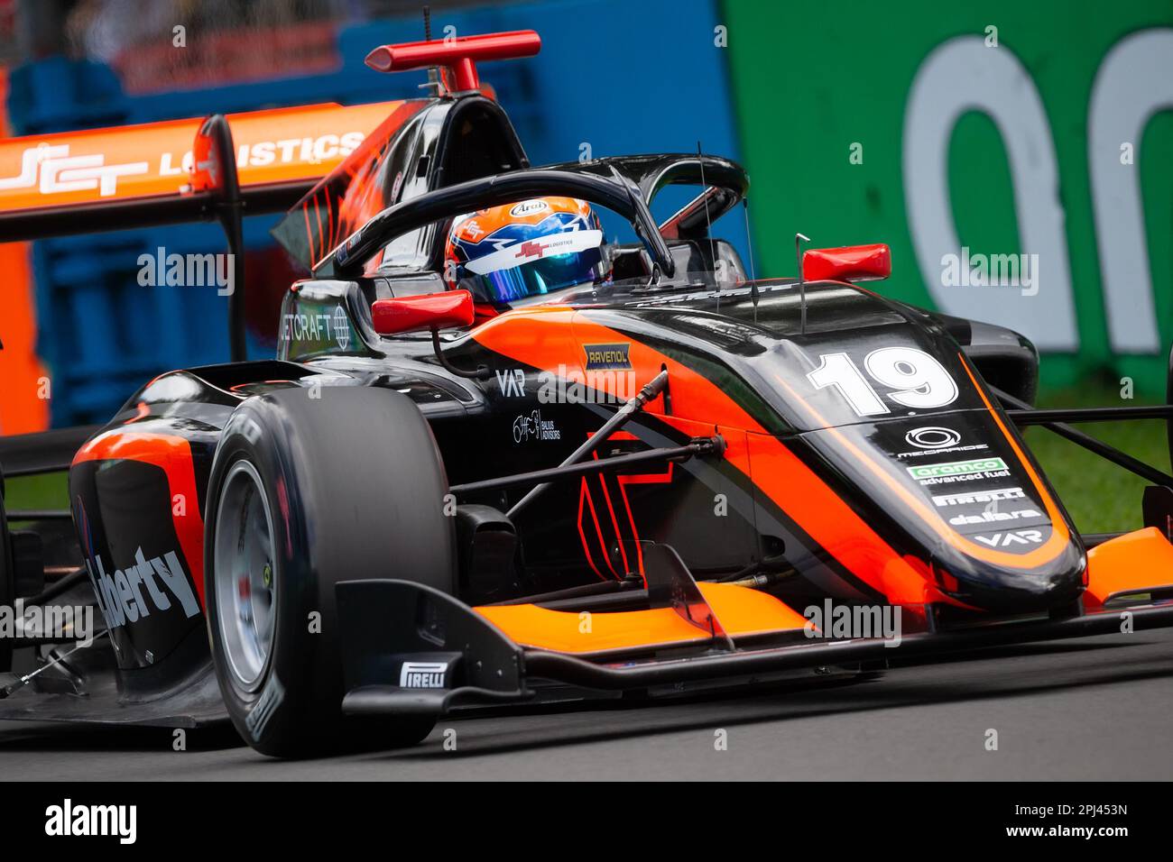 Melbourne, Australia, 31 March, 2023. Tommy Smith (19) driving for Van ...