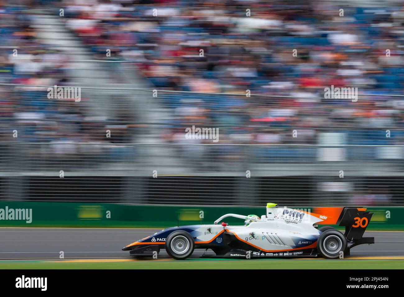 Melbourne, Australia, 31 March, 2023. Roberto Faria (30) driving for ...
