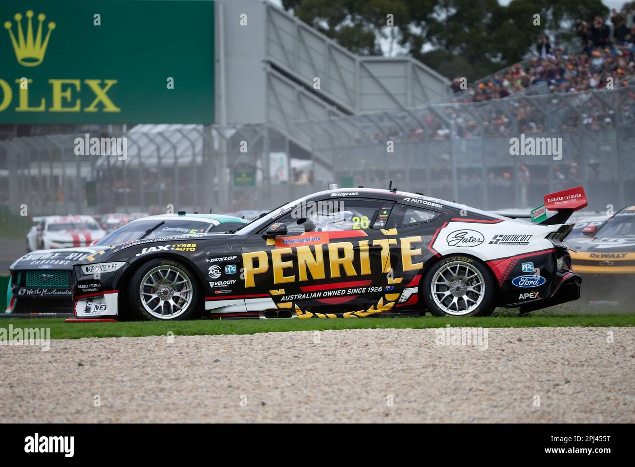Melbourne, Australia, 31 March, 2023. David Reynolds (26) driving for ...