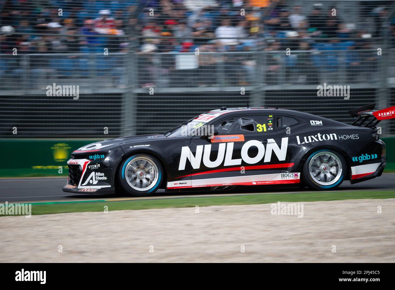 Melbourne, Australia, 31 March, 2023. James Golding (31) driving for ...
