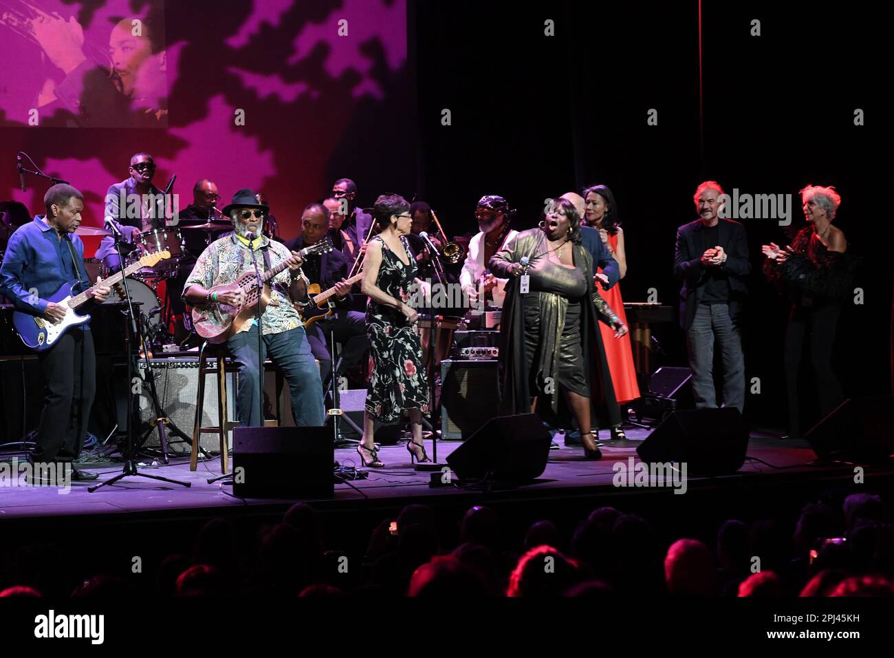 New York, USA. 30th Mar, 2023. Robert Cray, Steve Jordan, Taj Mahal ...