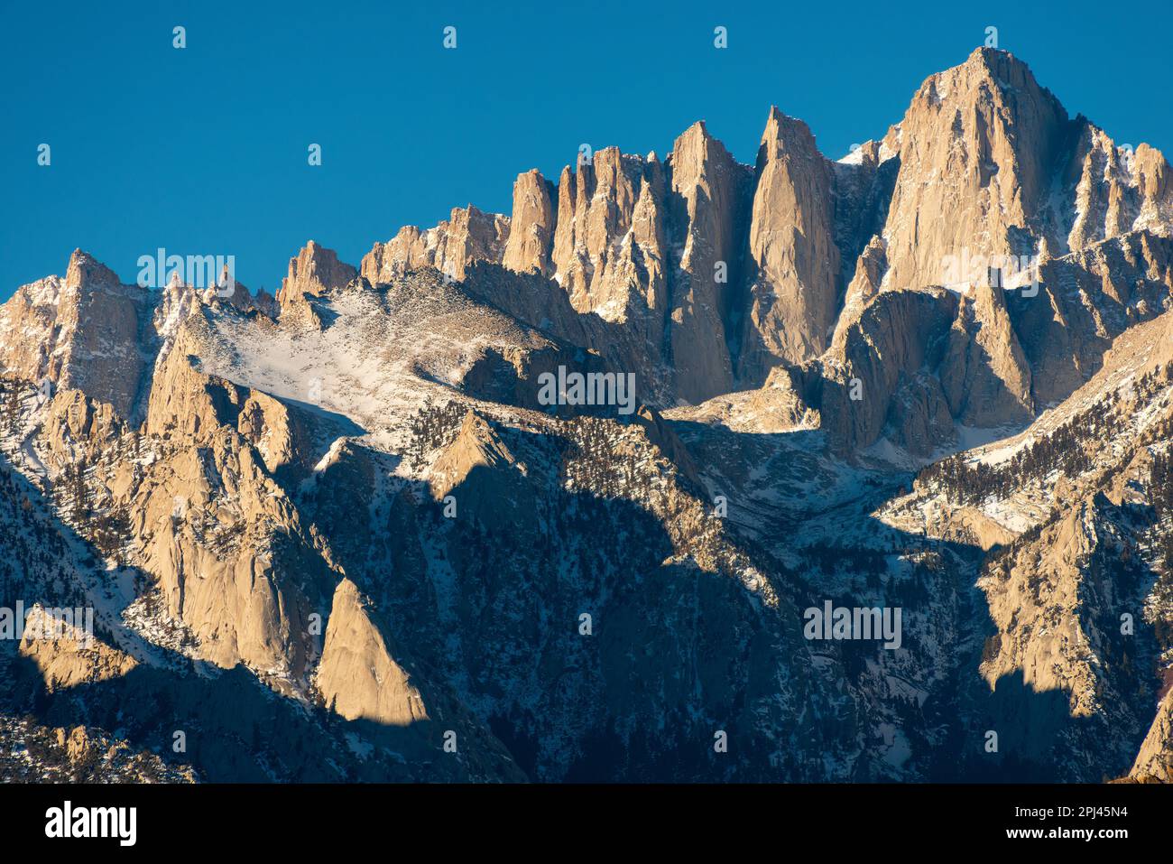 Jagged Landscape of the Alabama Hills in California Stock Photo - Alamy
