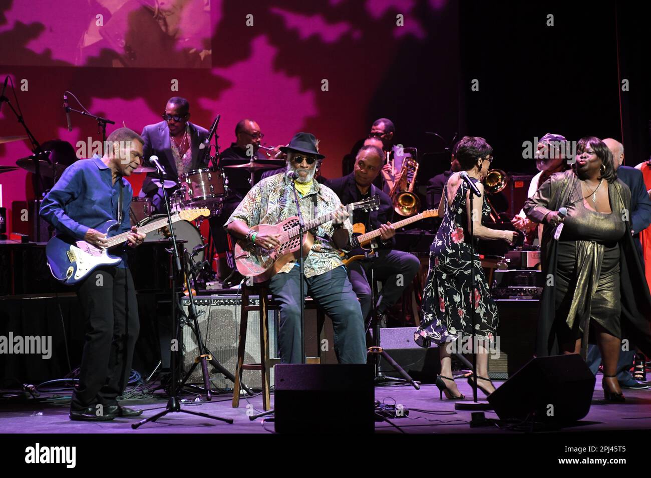 New York, USA. 30th Mar, 2023. Robert Cray, Steve Jordan, Taj Mahal ...