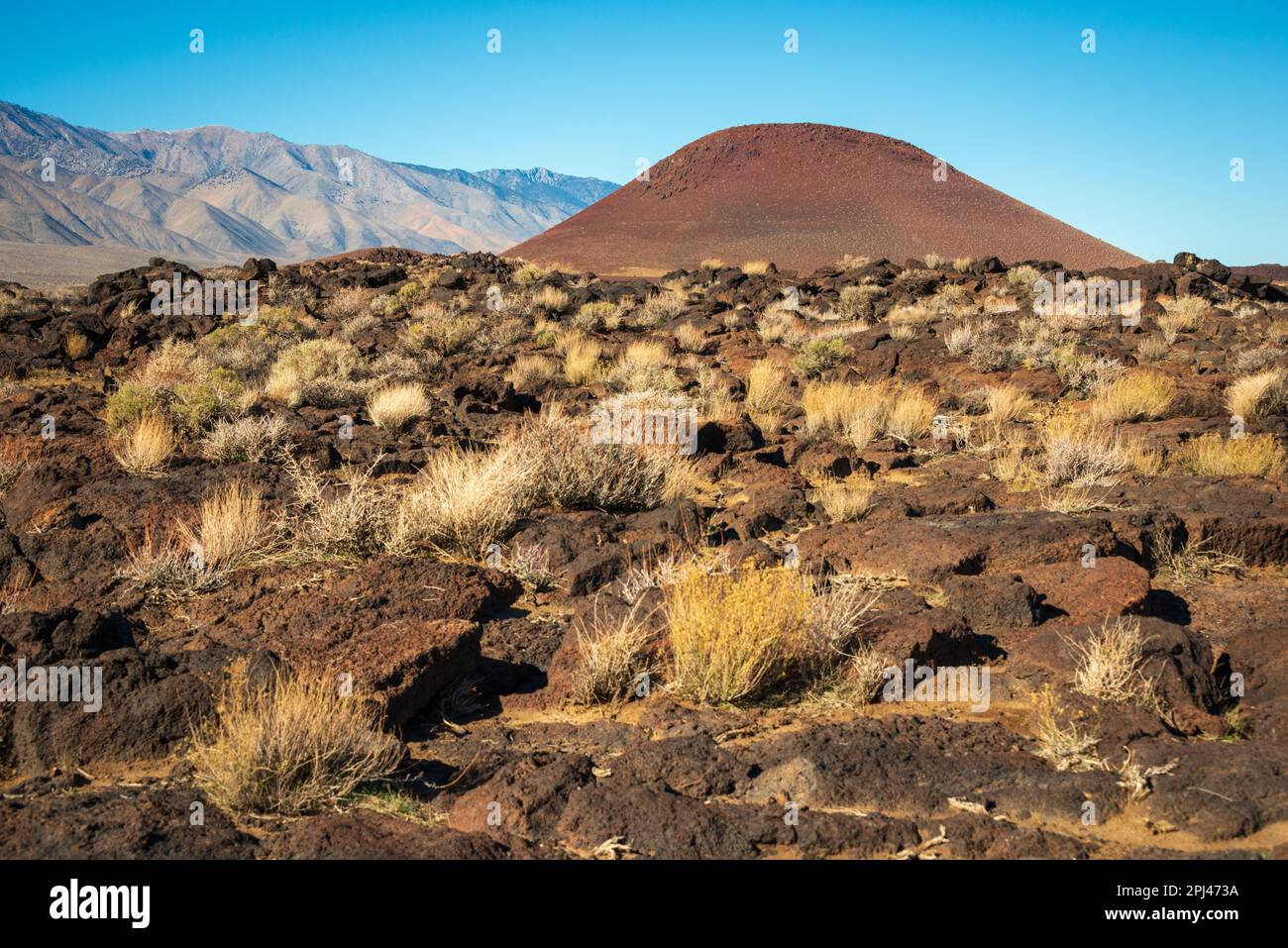 Red Hill Cinder Cone in California Stock Photo - Alamy