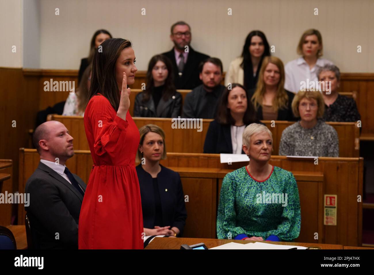 Net Zero and Just Transition Secretary, Mairi McAllan, is sworn in as ...