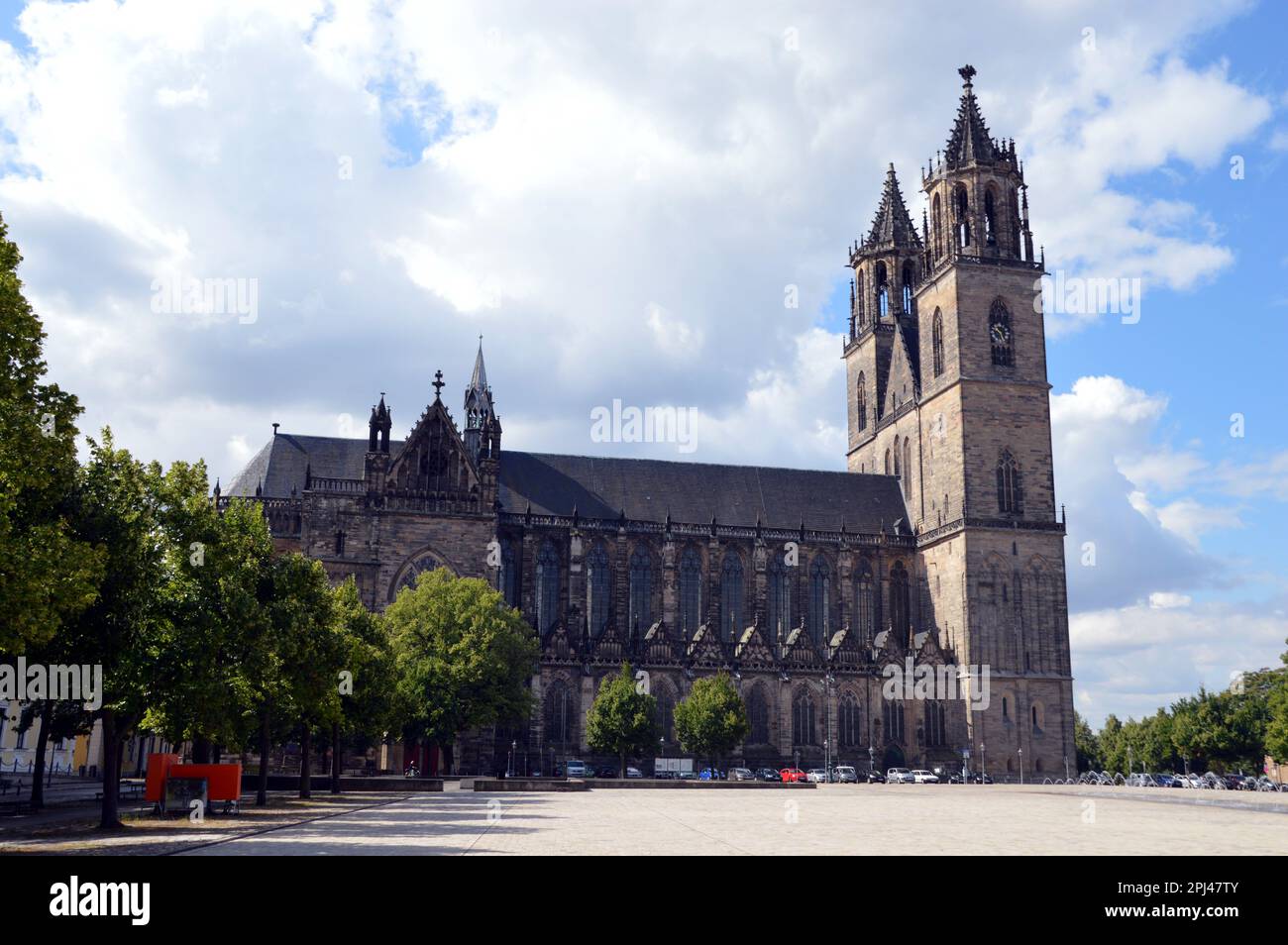 Germany, Saxony-Anhalt, Magdeburg: the first Gothic building on German ...