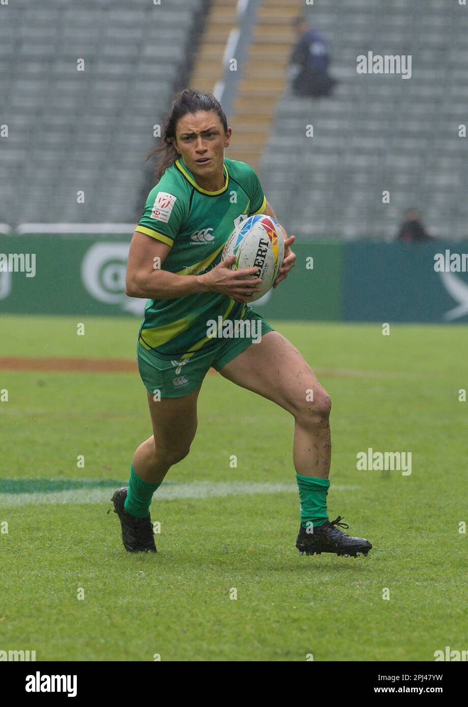 Hong Kong, China. 31st Mar, 2023. Irelands captain Lucy Mulhall in ...