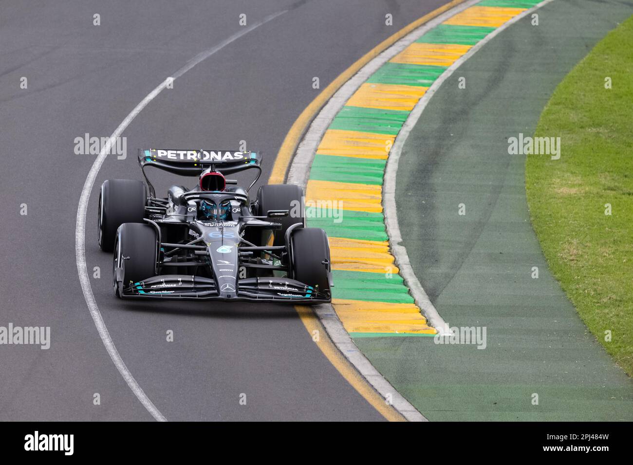 Melbourne, Australia, 31 March, 2023. George Russell (63) driving for ...
