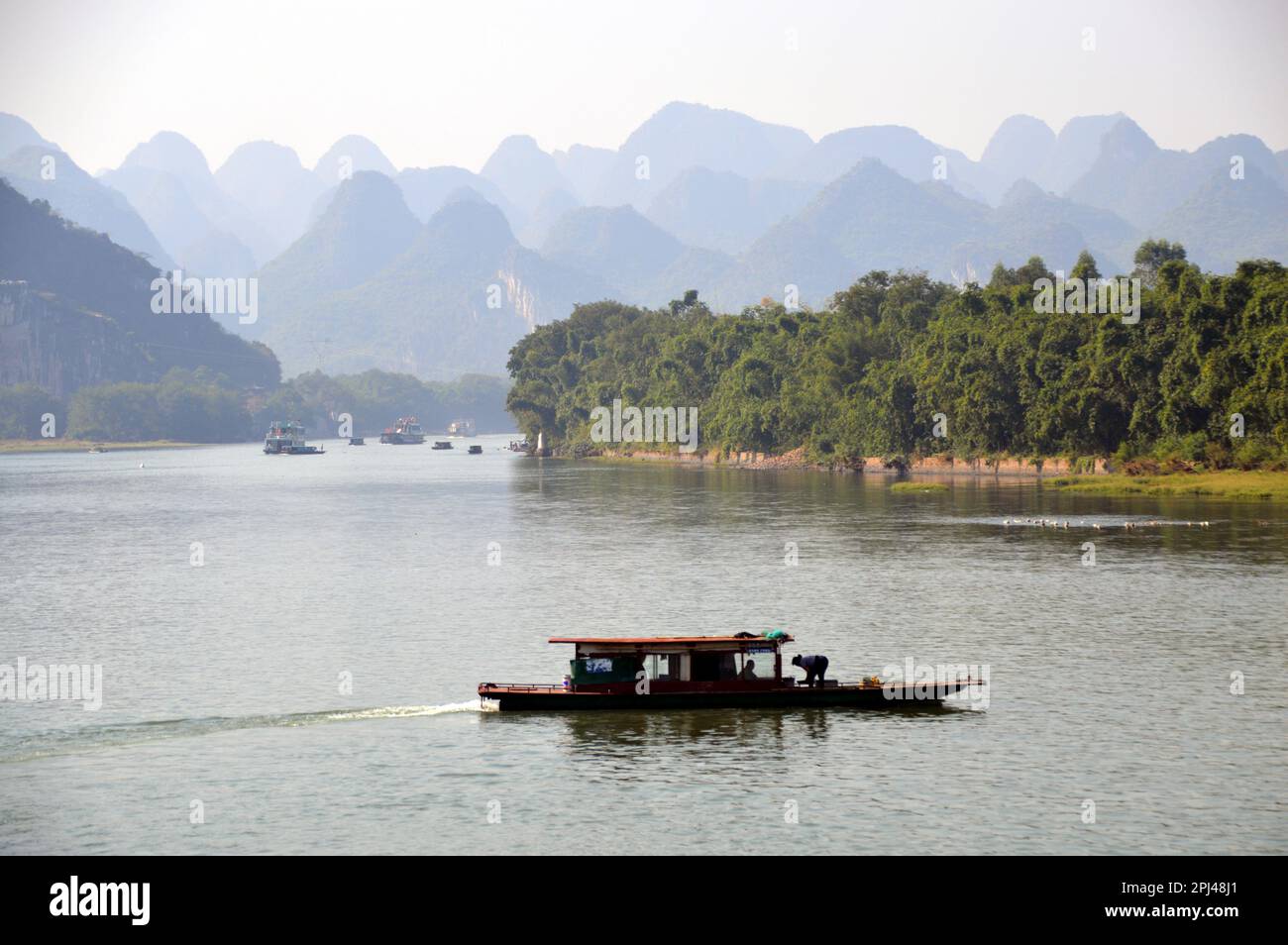 People's Republic of China, Guangxi Province, Guilin: the Lijiang, or ...