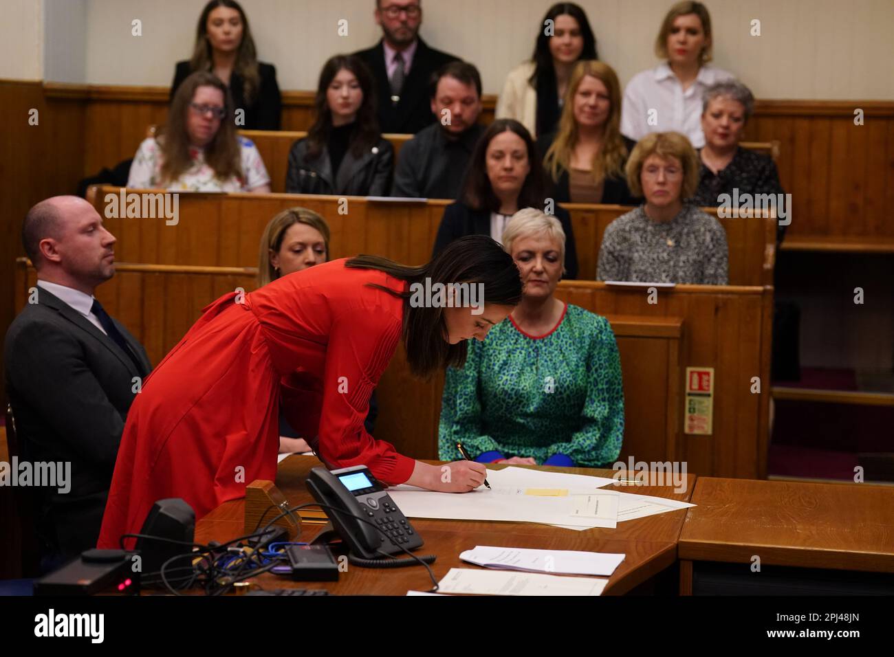 Net Zero and Just Transition Secretary, Mairi McAllan, is sworn in as ...