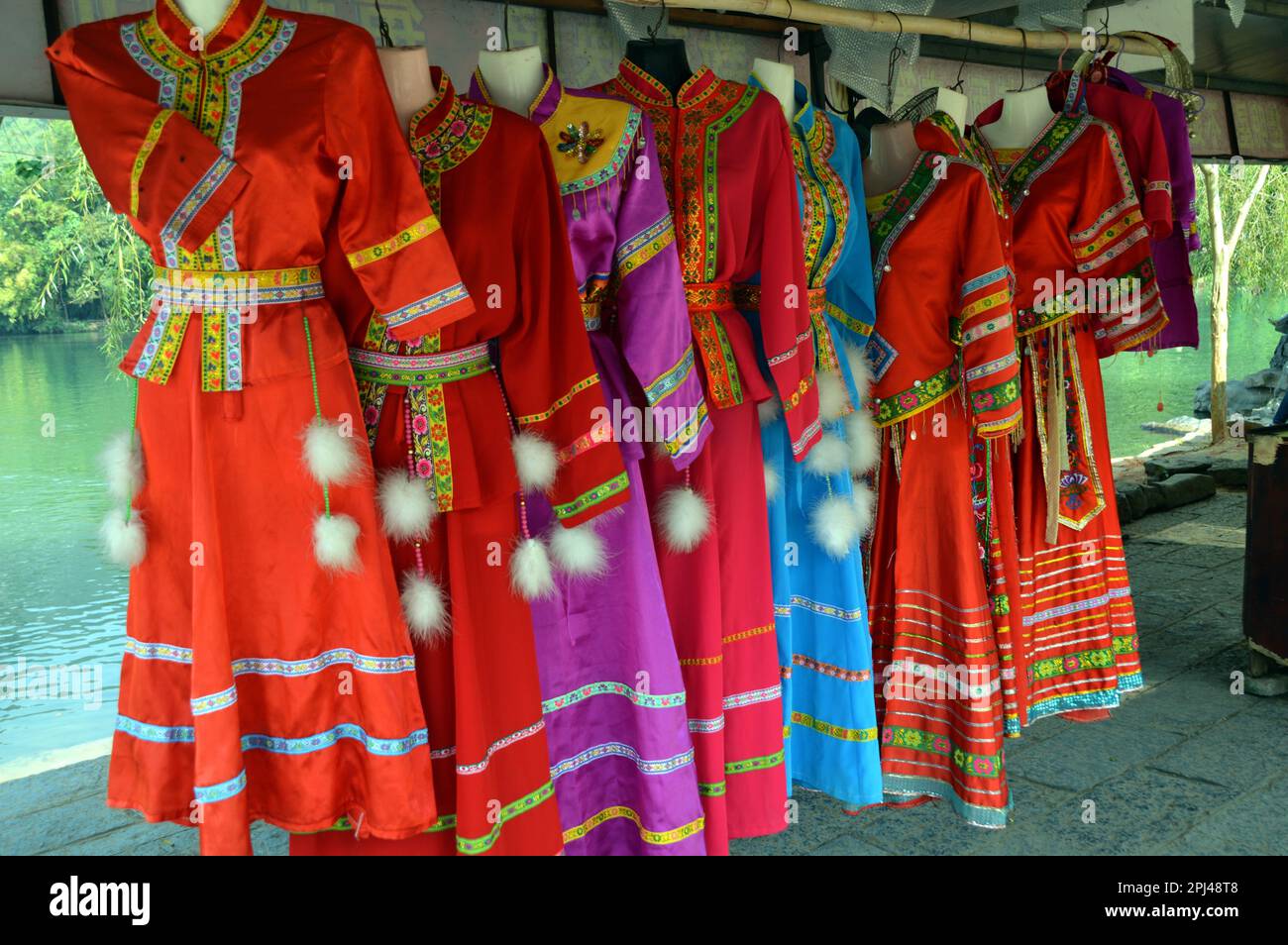 People's Republic of China, Guangxi Province, Yangshuo: traditional ...