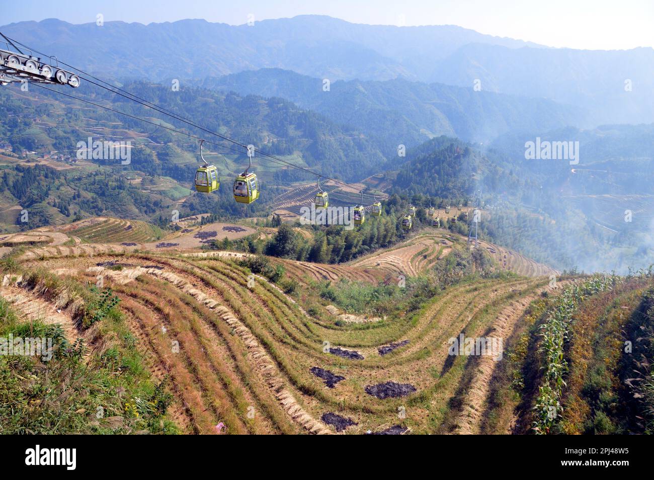 People's Republic of China, Guangxi Province, Longsheng: the "Dragon's ...
