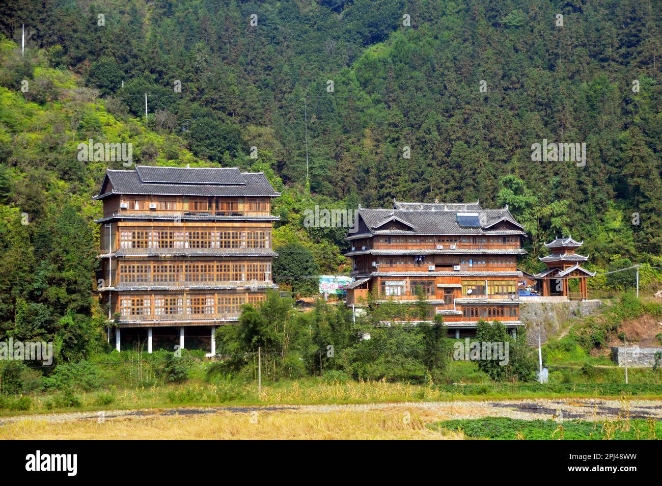 People's Republic of China, Guangxi Province, Sanjiang County, Maan ...