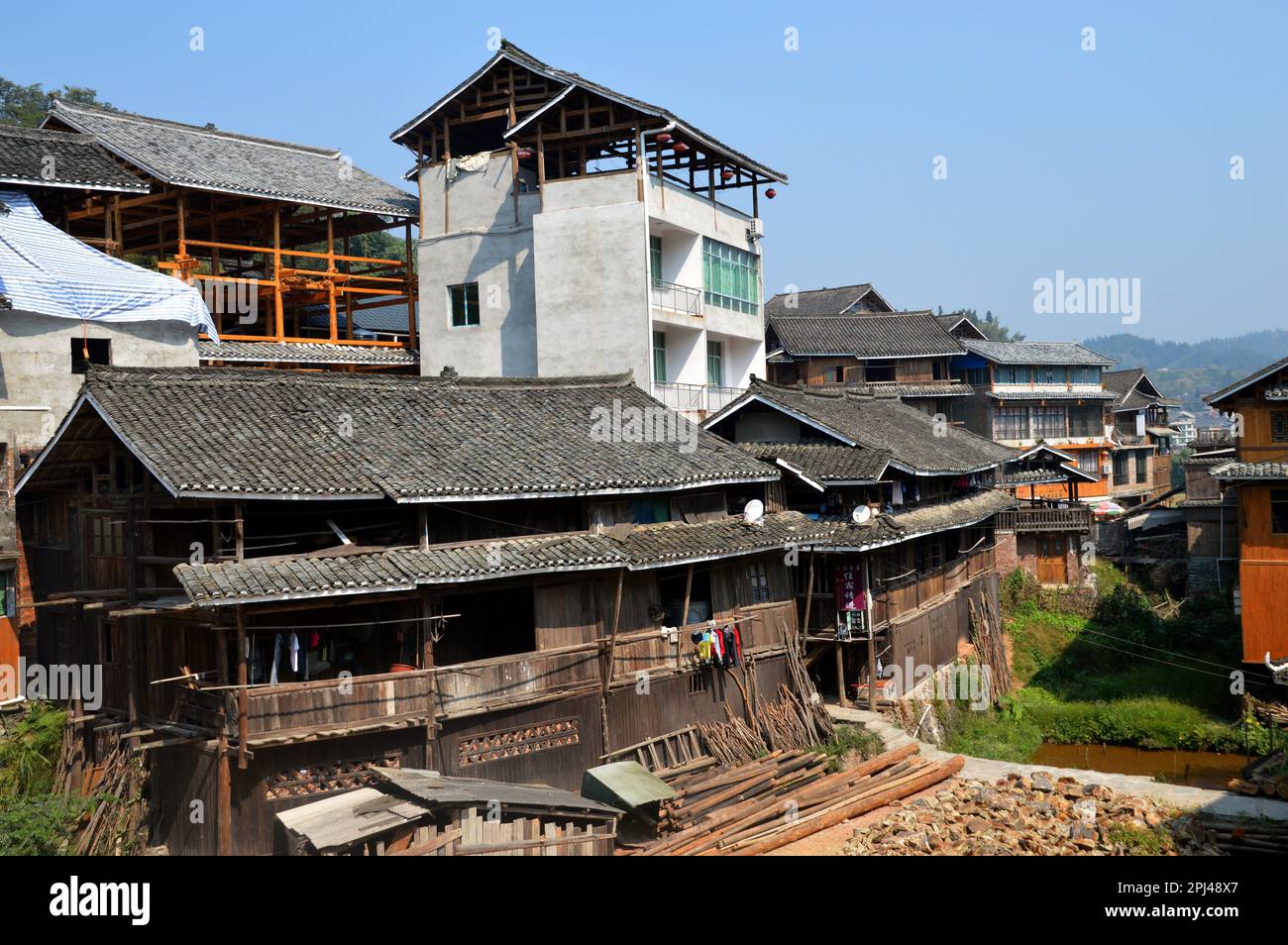 People's Republic of China, Guangxi Province, Sanjiang County, Maan ...