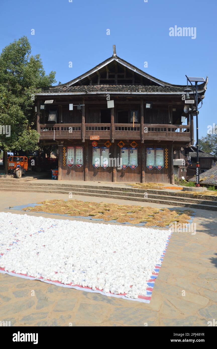 People's Republic of China, Guizhou Province, Basha/Biasha Miao Village ...