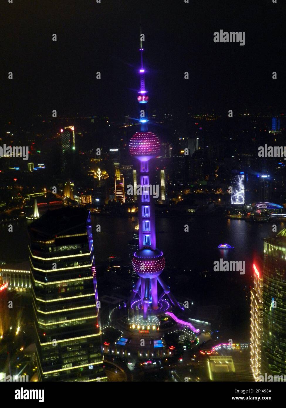 People's Republic of China, Shanghai: view from the top of the 420 ...
