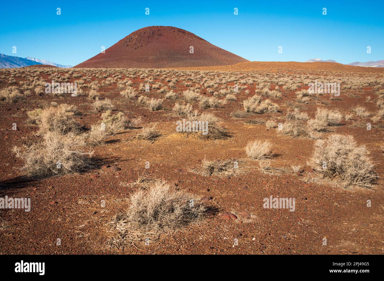 Red Hill Cinder Cone in California Stock Photo - Alamy