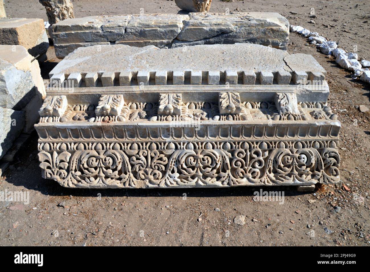 Turkey, Resadiye Peninsula, Knidos: the ruined town dates back to the ...