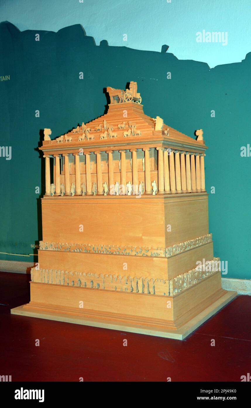 Turkey, Province of Mugla, Bodrum (formerly Halikarnassos): postulated ...