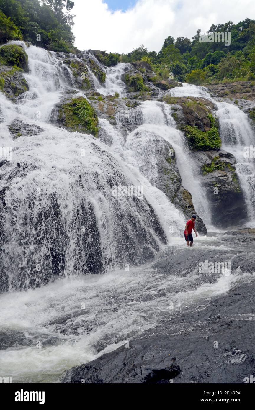 The Philippines, Samar Island: Bangon Waterfalls Stock Photo - Alamy