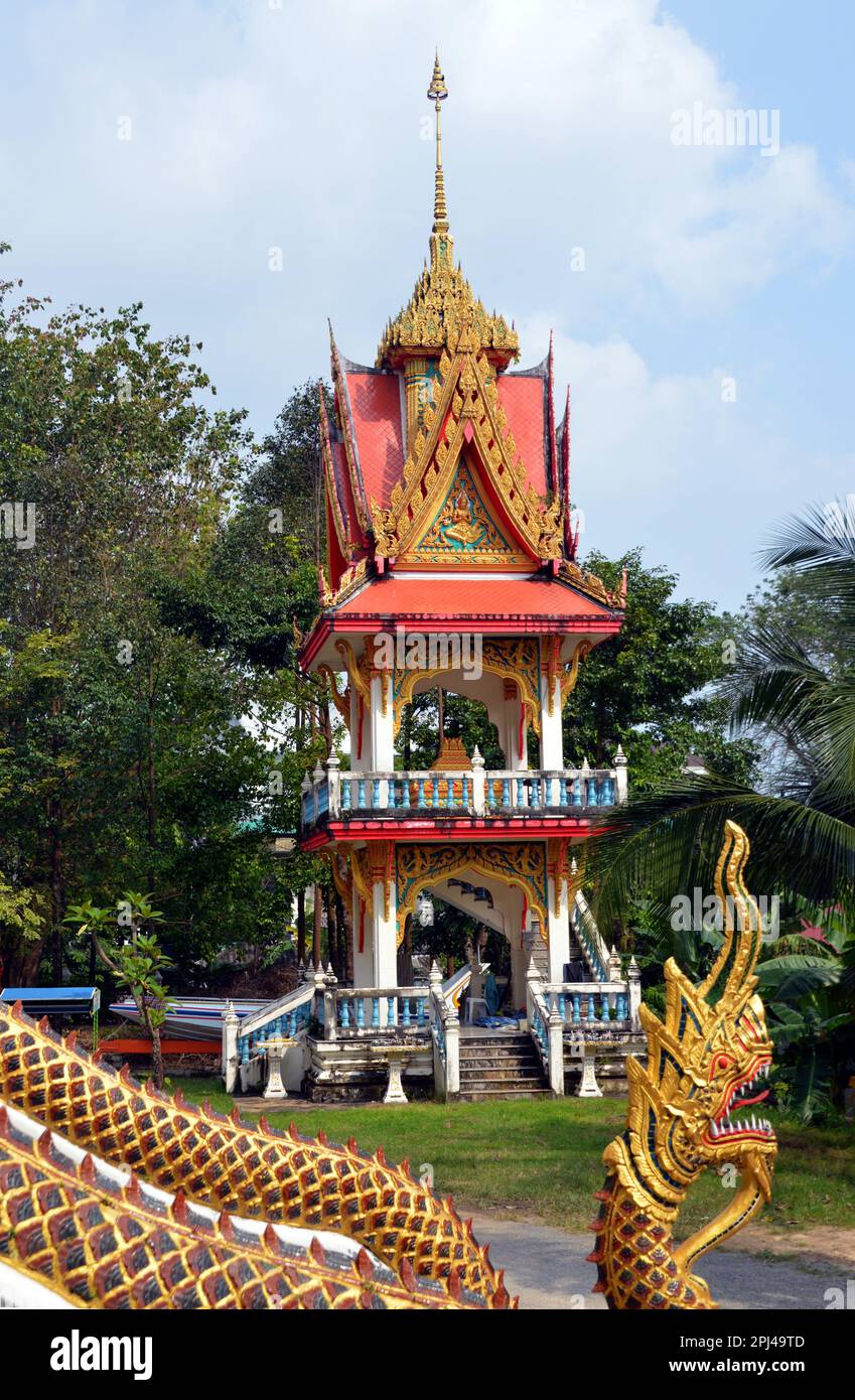 Thailand, Phuket Island, Phuket City: Wat Wichit Songkhram Temple: the ...