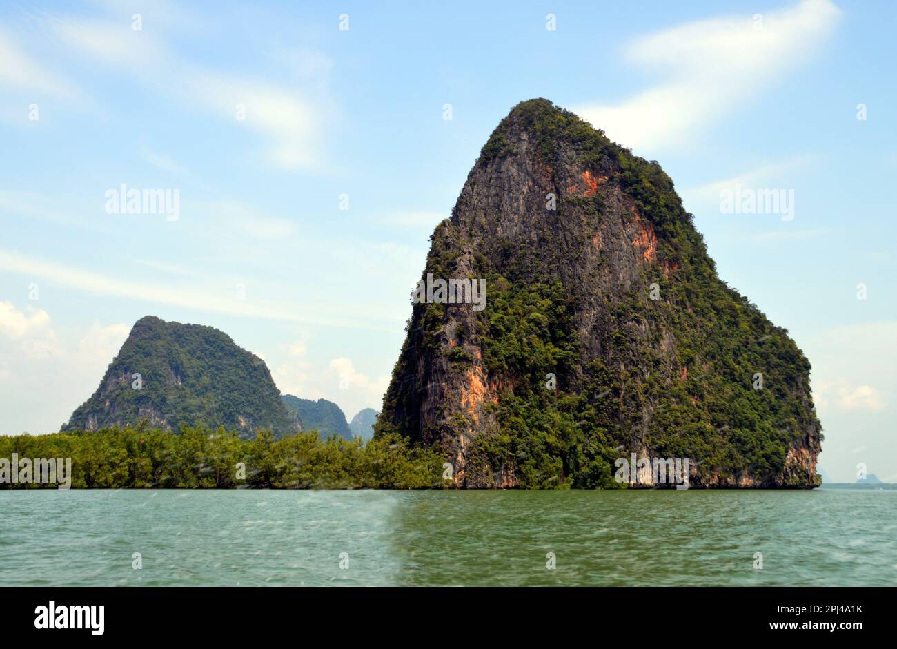 Thailand, Ao Phang-nga Marine National Park: the remarkable limestone ...