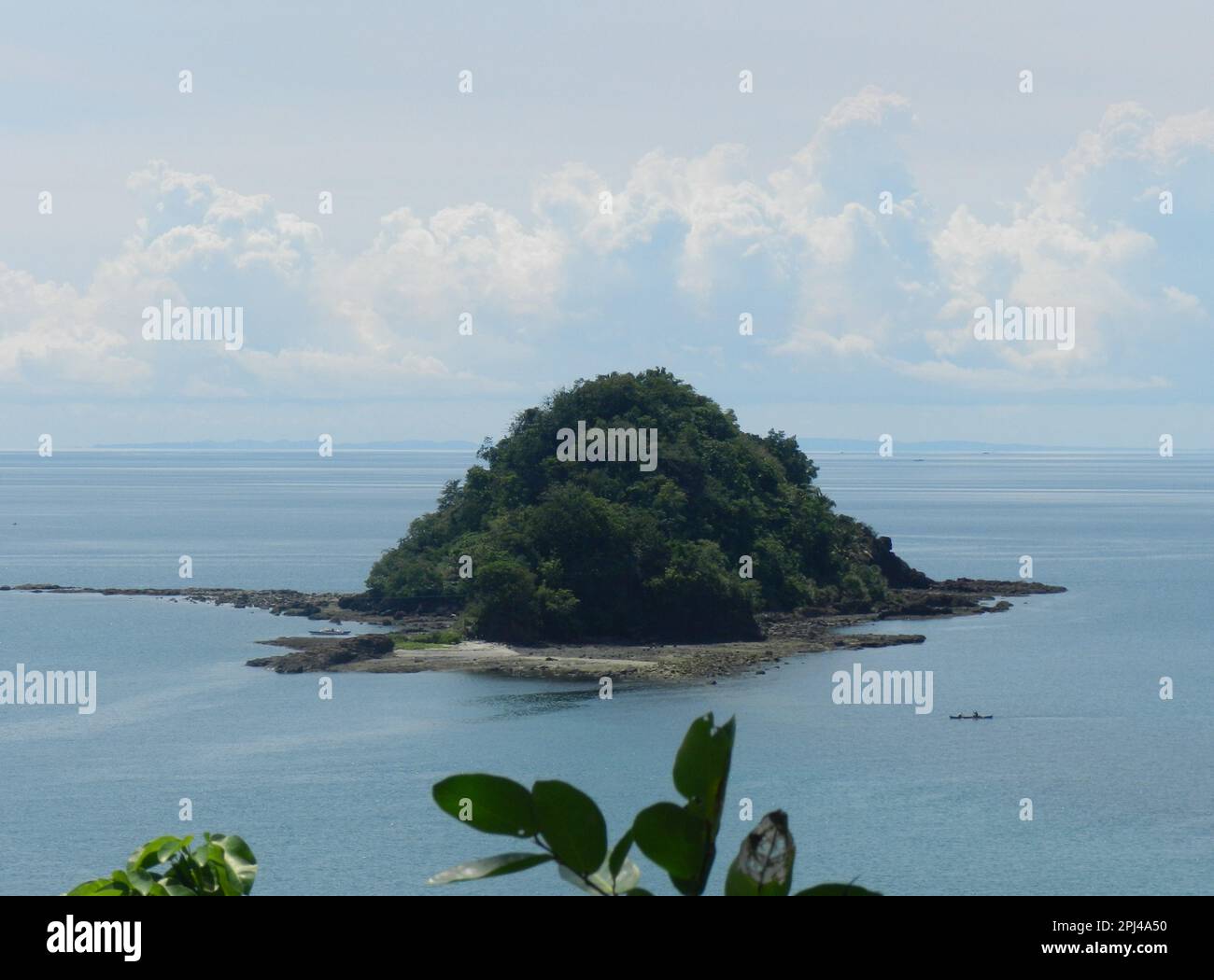 The Philippines, Samar Island: Turtle Island, off Malajog Beach Stock ...