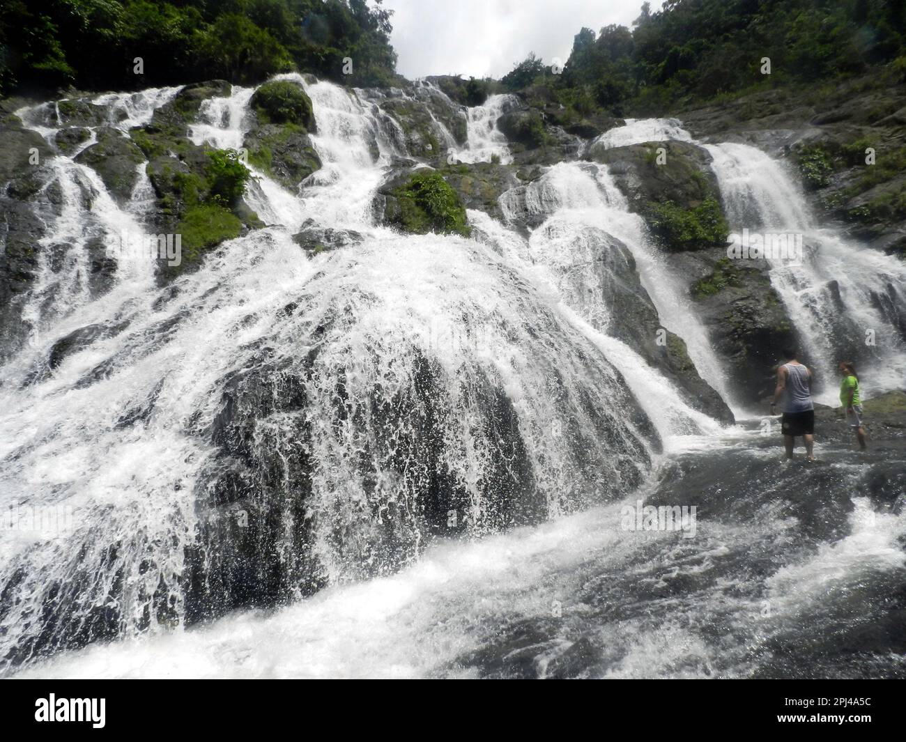 The Philippines, Samar Island: Bangon Waterfalls Stock Photo - Alamy