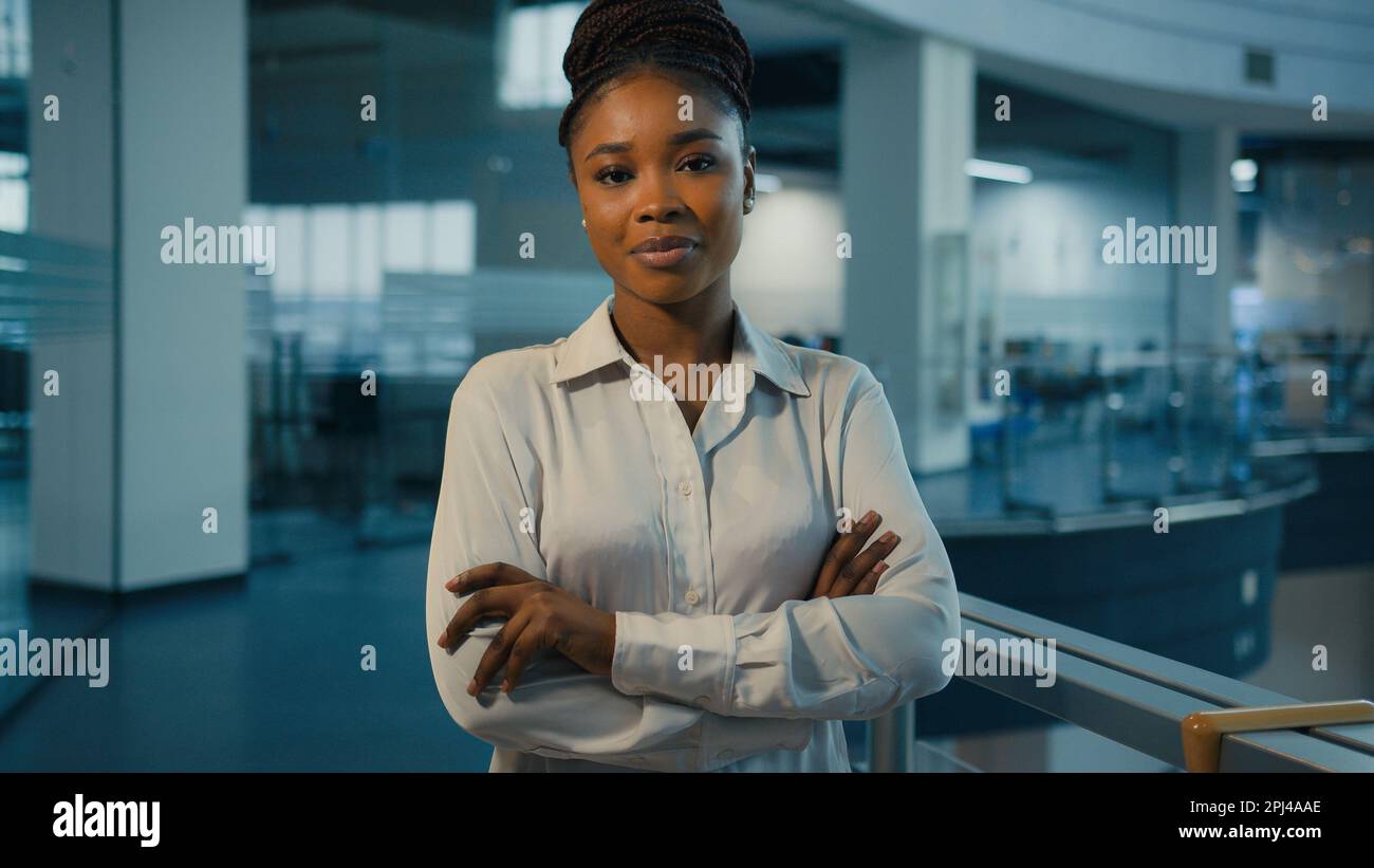 African American ethnic millennial 30s successful confident strong ...