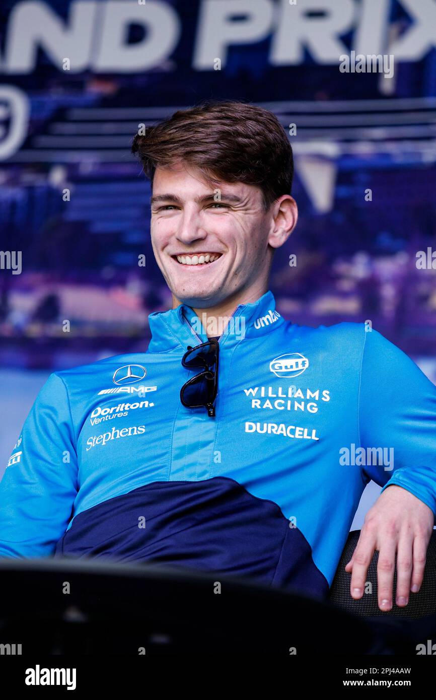 Melbourne, Australia. 31st Mar, 2023. #2 Logan Sargeant (USA, Williams ...