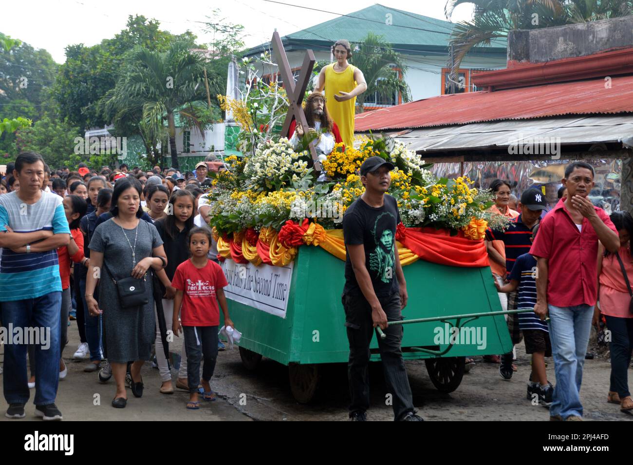 The Philippines, Samar Island, Calbayog City: Easter Procession of the ...