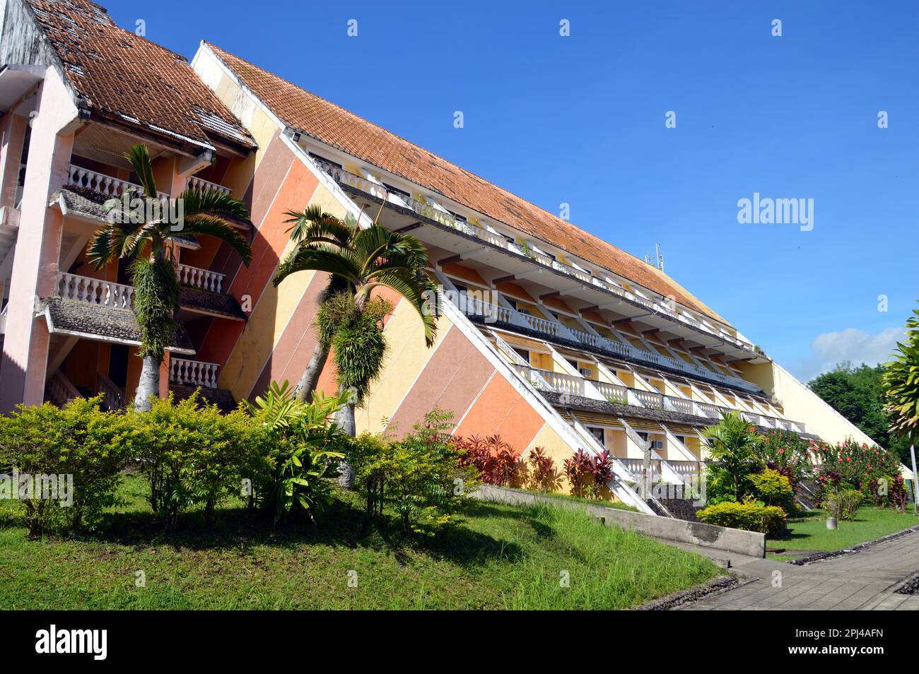 The Philippines, Leyte, Tacloban: Leyte Park Hotel Stock Photo - Alamy
