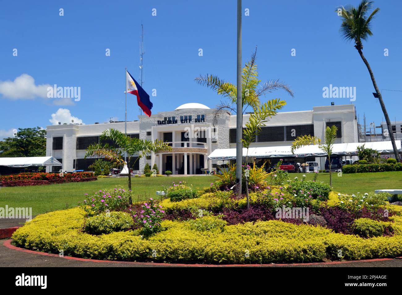 The Philippines, Leyte, Tacloban: City Hall Stock Photo - Alamy