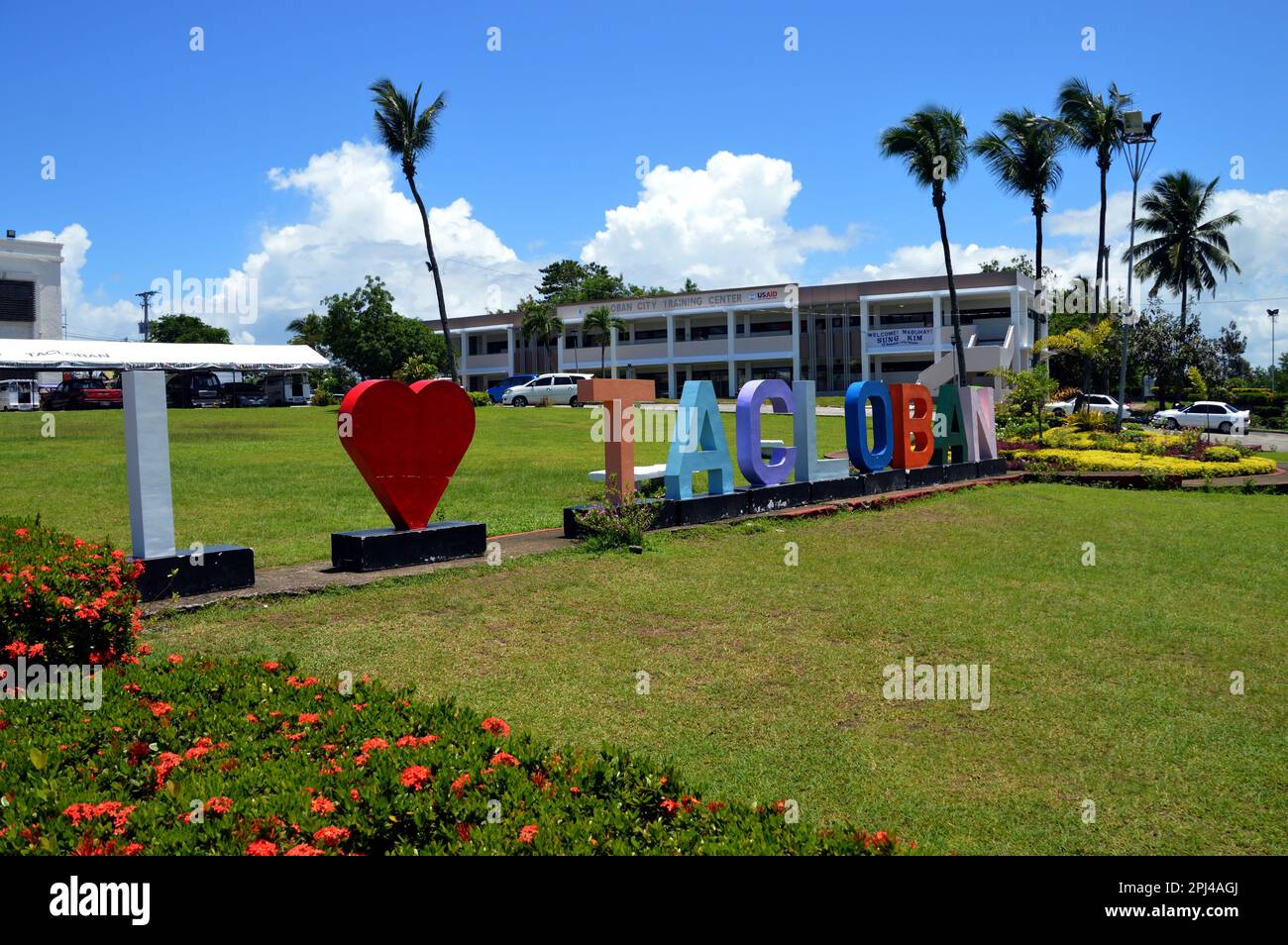 The Philippines, Leyte, Tacloban: City Hall Stock Photo - Alamy