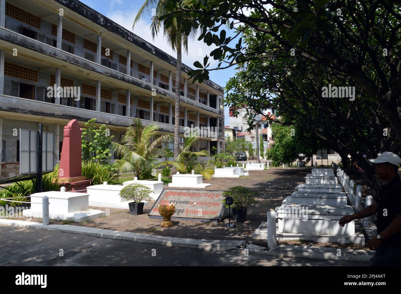 Cambodia, Phnom Penh: Tuol Sleng Genocide Museum, formerly Svey Prey ...