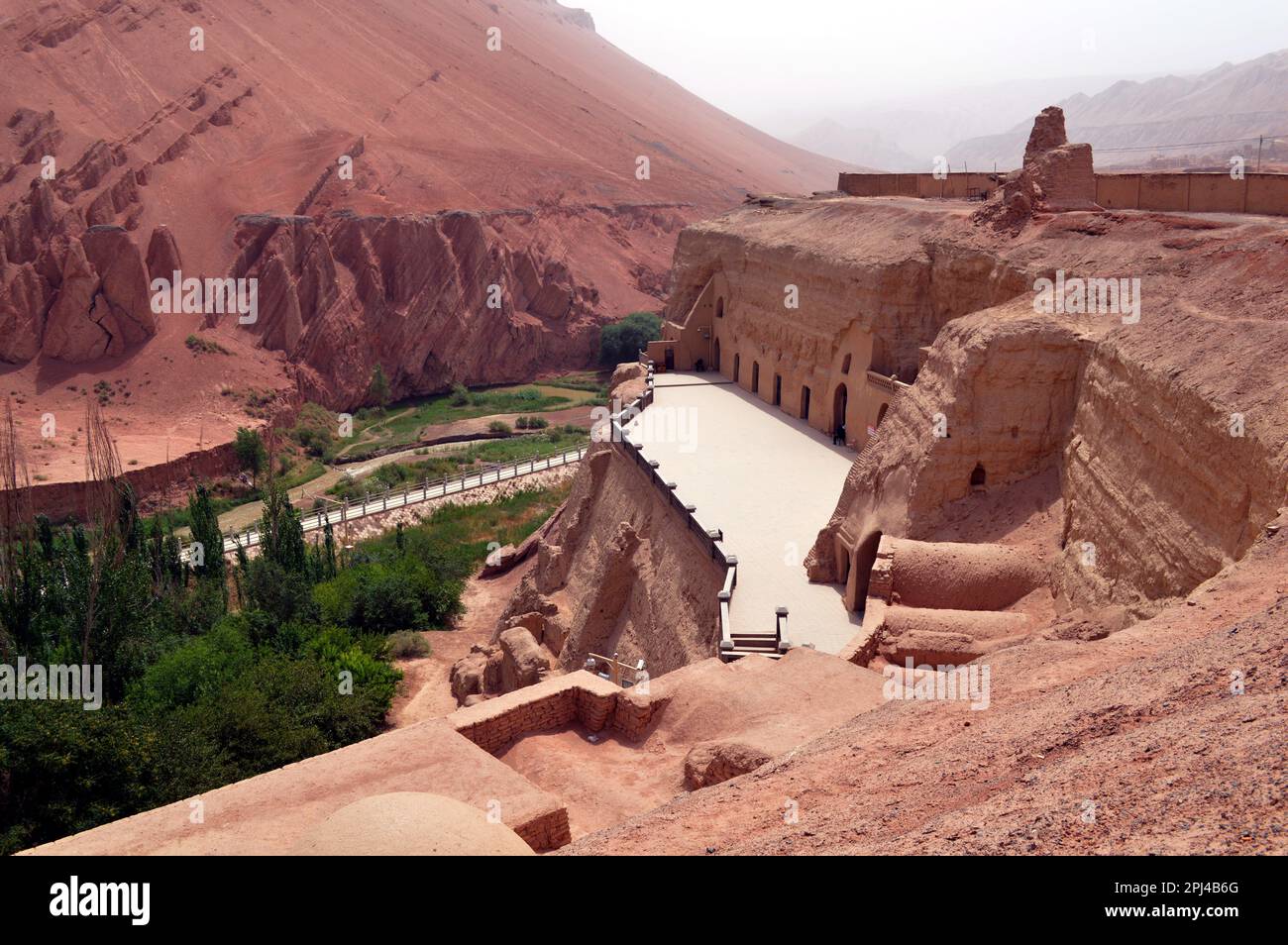 People's Republic of China, Xinjiang Province, Turpan: Bezeklik Caves ...