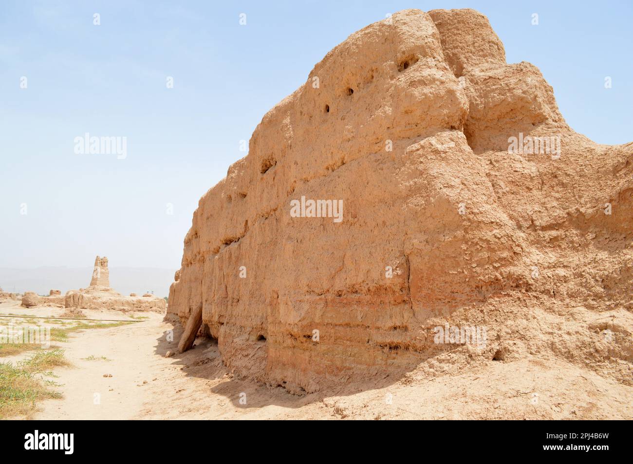 People's Republic of China, Xinjiang Province, Turpan: Gaochang ruined ...
