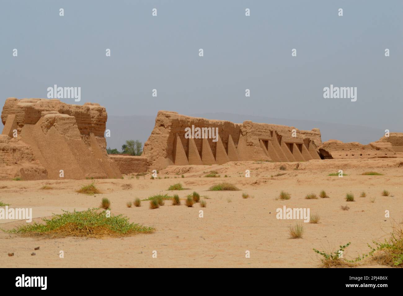 People's Republic of China, Xinjiang Province, Turpan: Gaochang ruined ...