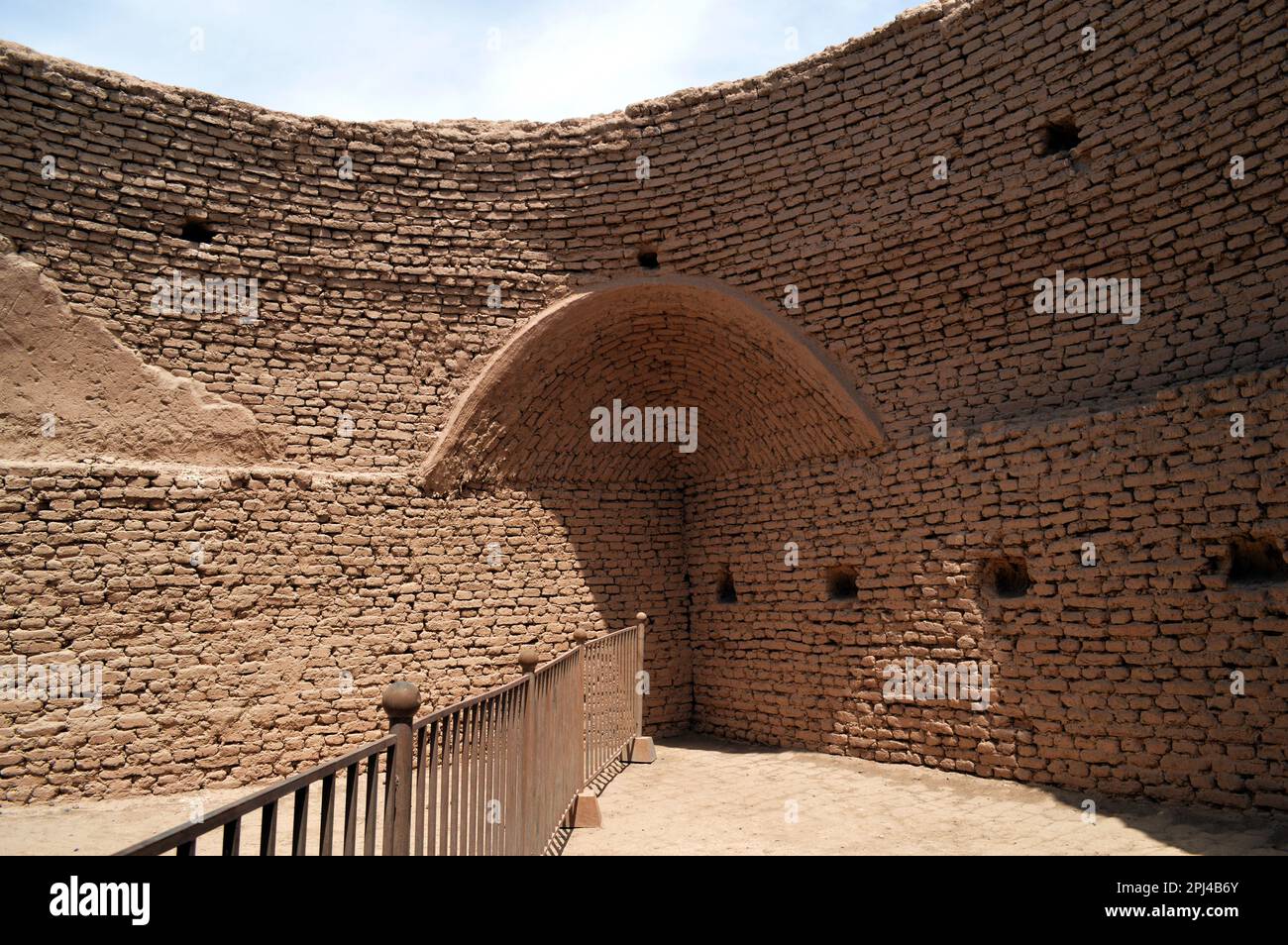 People's Republic of China, Xinjiang Province, Turpan: Gaochang ruined ...