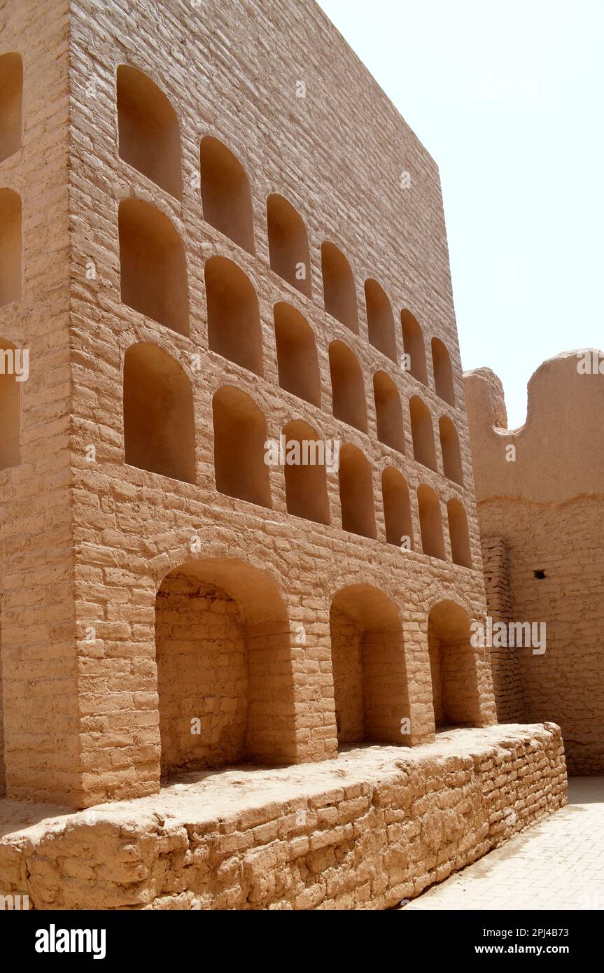 People's Republic of China, Xinjiang Province, Turpan: Gaochang ruined ...