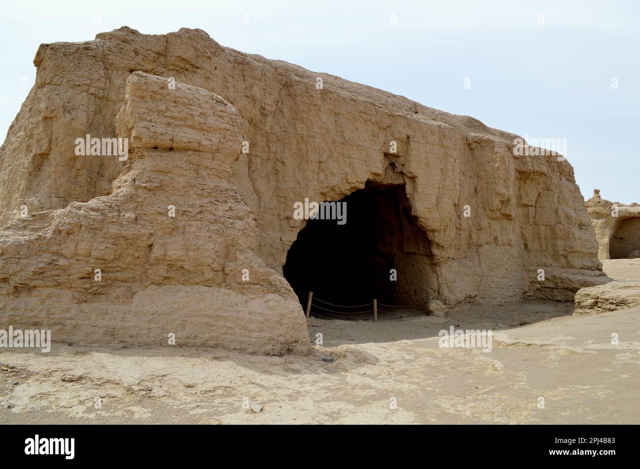 People's Republic of China, Xinjiang Province, Turpan: Jiaohe ruined ...