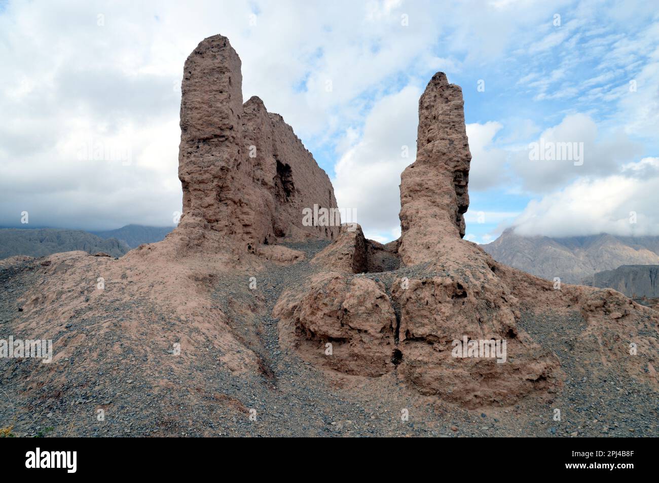People's Republic of China, Xinjiang Province, Kuqa: Subashi Buddhist ...