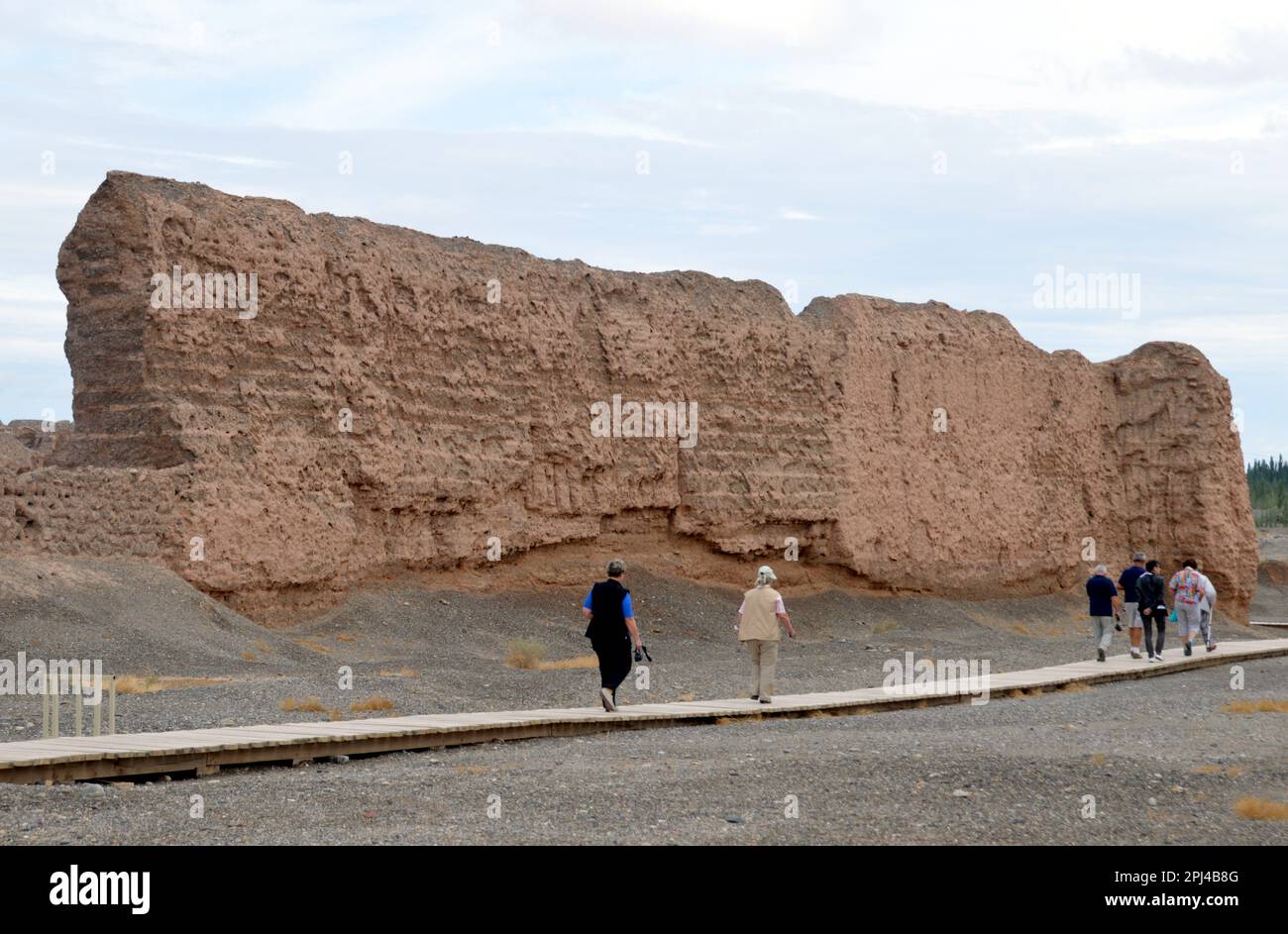 People's Republic of China, Xinjiang Province, Kuqa: Subashi Buddhist ...