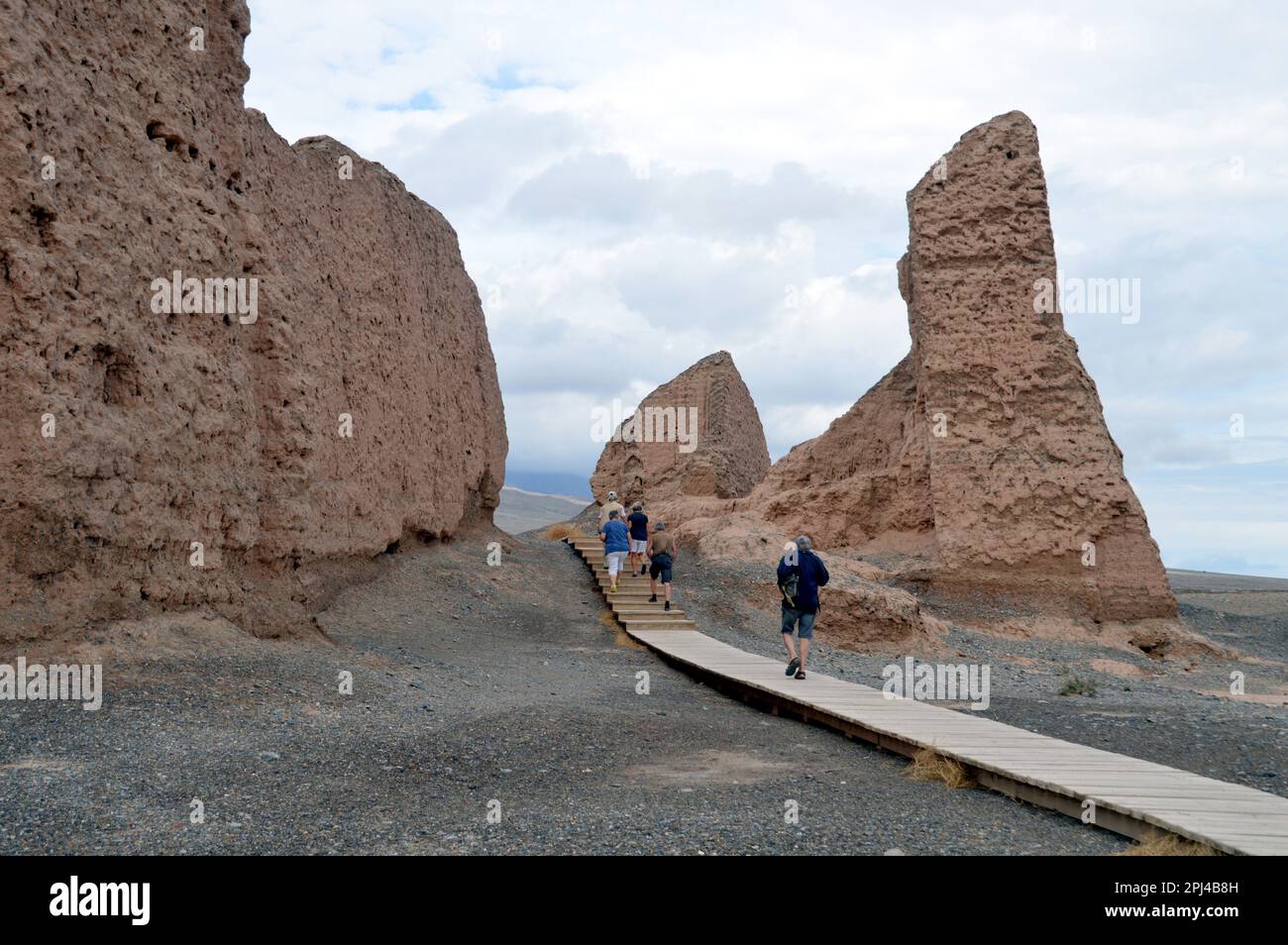 People's Republic of China, Xinjiang Province, Kuqa: Subashi Buddhist ...