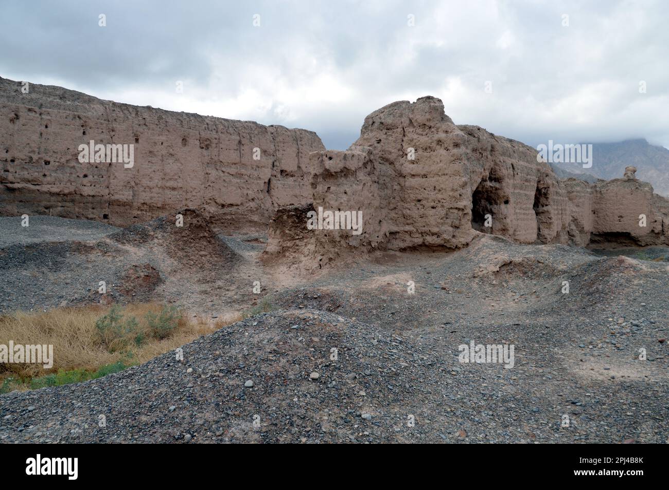 People's Republic of China, Xinjiang Province, Kuqa: Subashi Buddhist ...