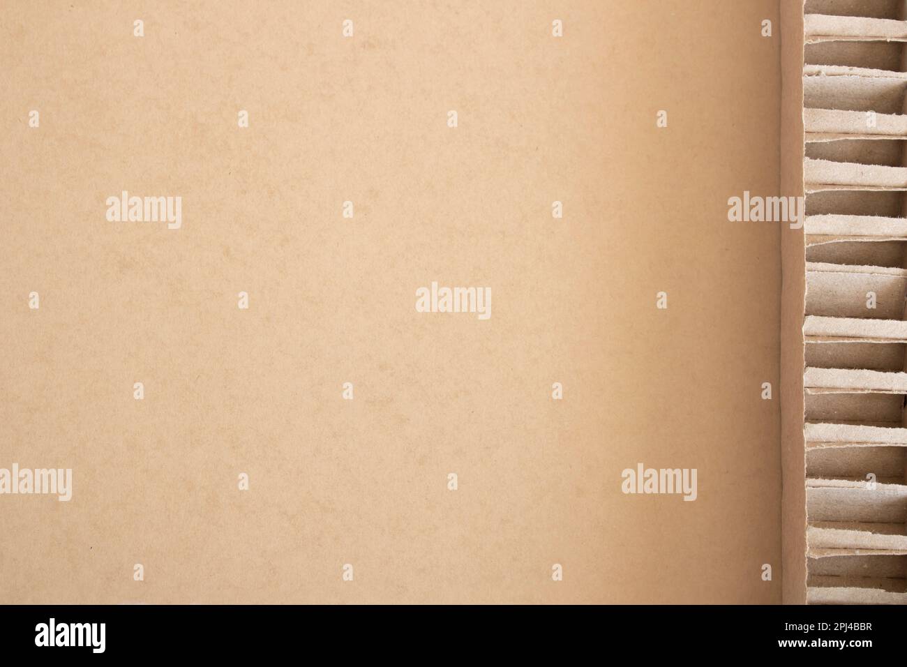 Brown corrugated paper texture hi-res stock photography and images - Alamy
