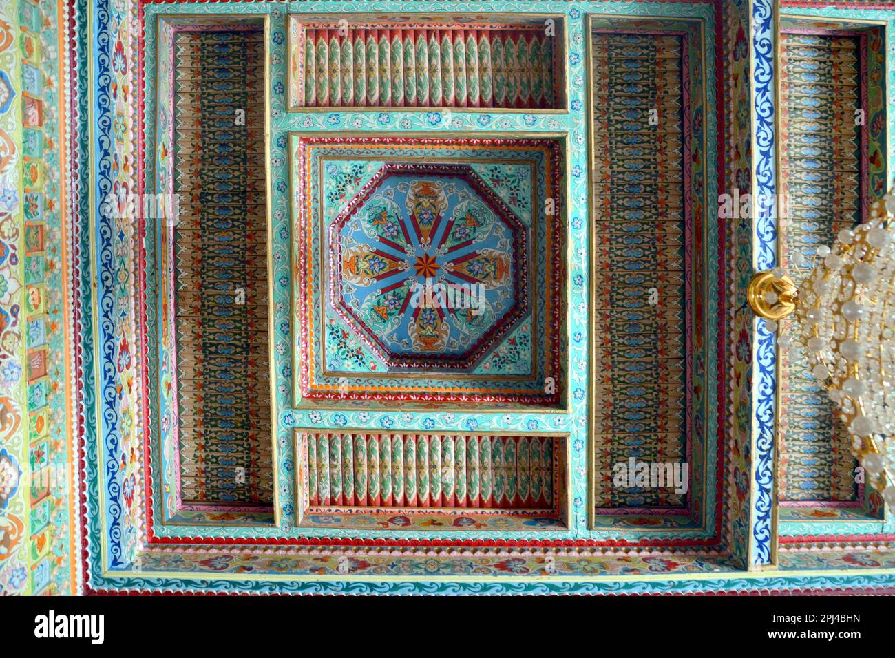 Tajikistan, Dushanbe, capital city: Teahouse Rochat/Rohat/Roxat on ...